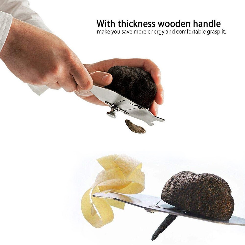 Stainless Steel Truffle Cheese Slicer Chocolate Sh... – Grandado