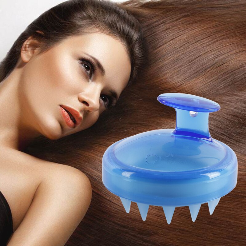 Pro Head Hair Scalp Washing Brush Combs Silicone S... – Grandado