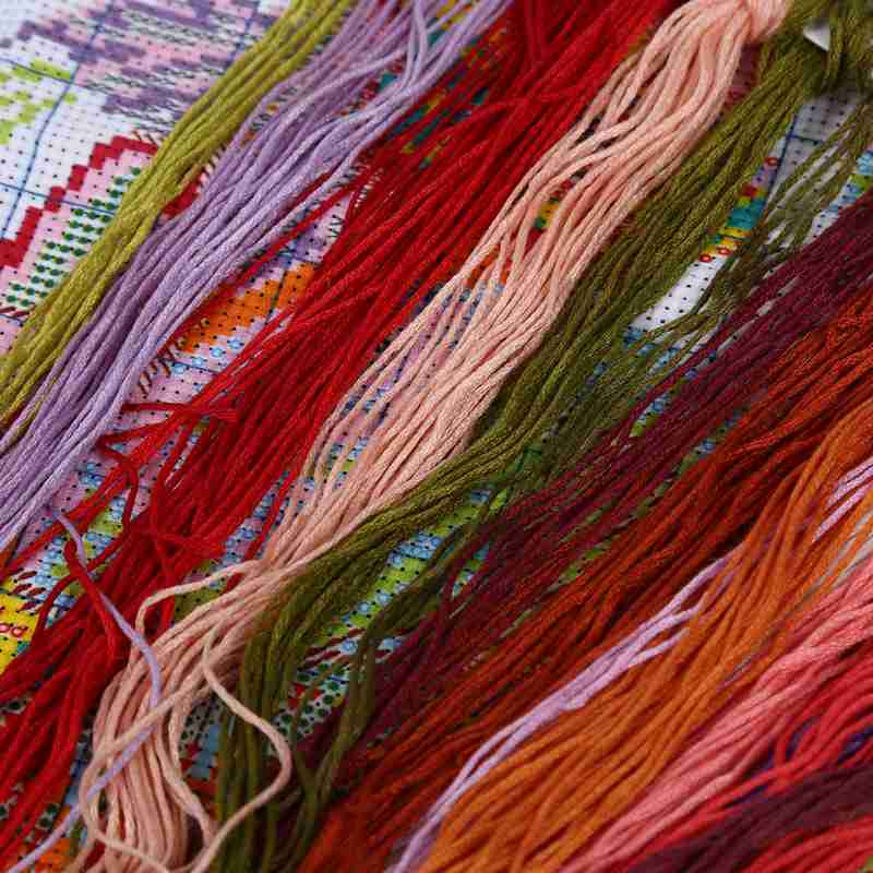 DIY Hand Knitting Print Cross Stitch Set Embroider... – Grandado