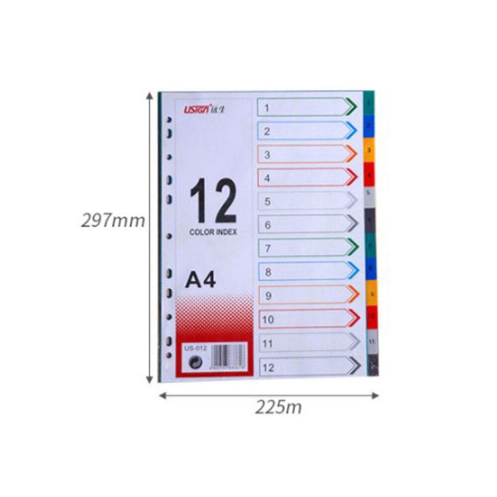 2Pcs Page Divider Colorful Classification Page Tab... – Vicedeal