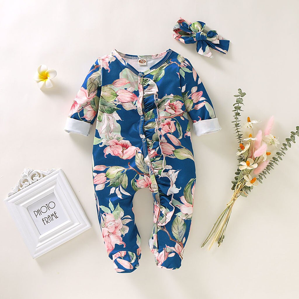 baby Jumpsuit clothes autumn spring Newborn Infant... – Vicedeal