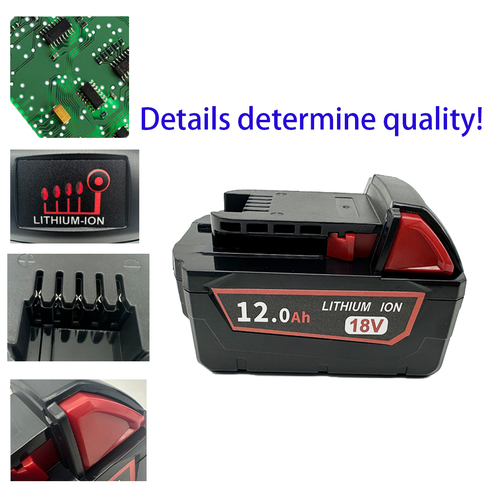Original For Milwaukee M18 Power Tool Battery, Cha... – Grandado