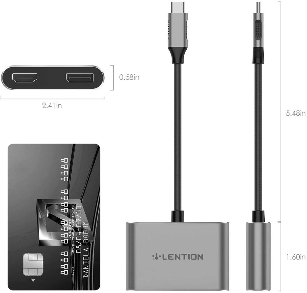 USB C to HDMI & DisplayPort Dual 4K Displays D... – Grandado