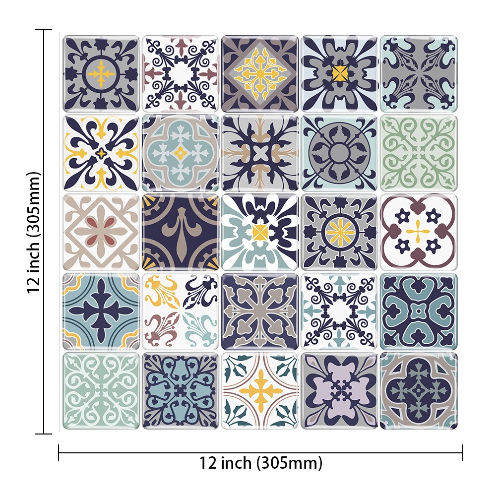 Easytiles Premium Peel En Stick Tegels Talavera Me... – Vicedeal