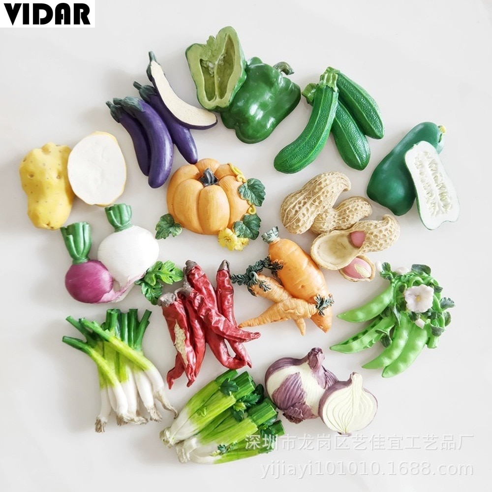 VIDAR Vegetable Food Simulation Resin Refrigerator... – Vicedeal