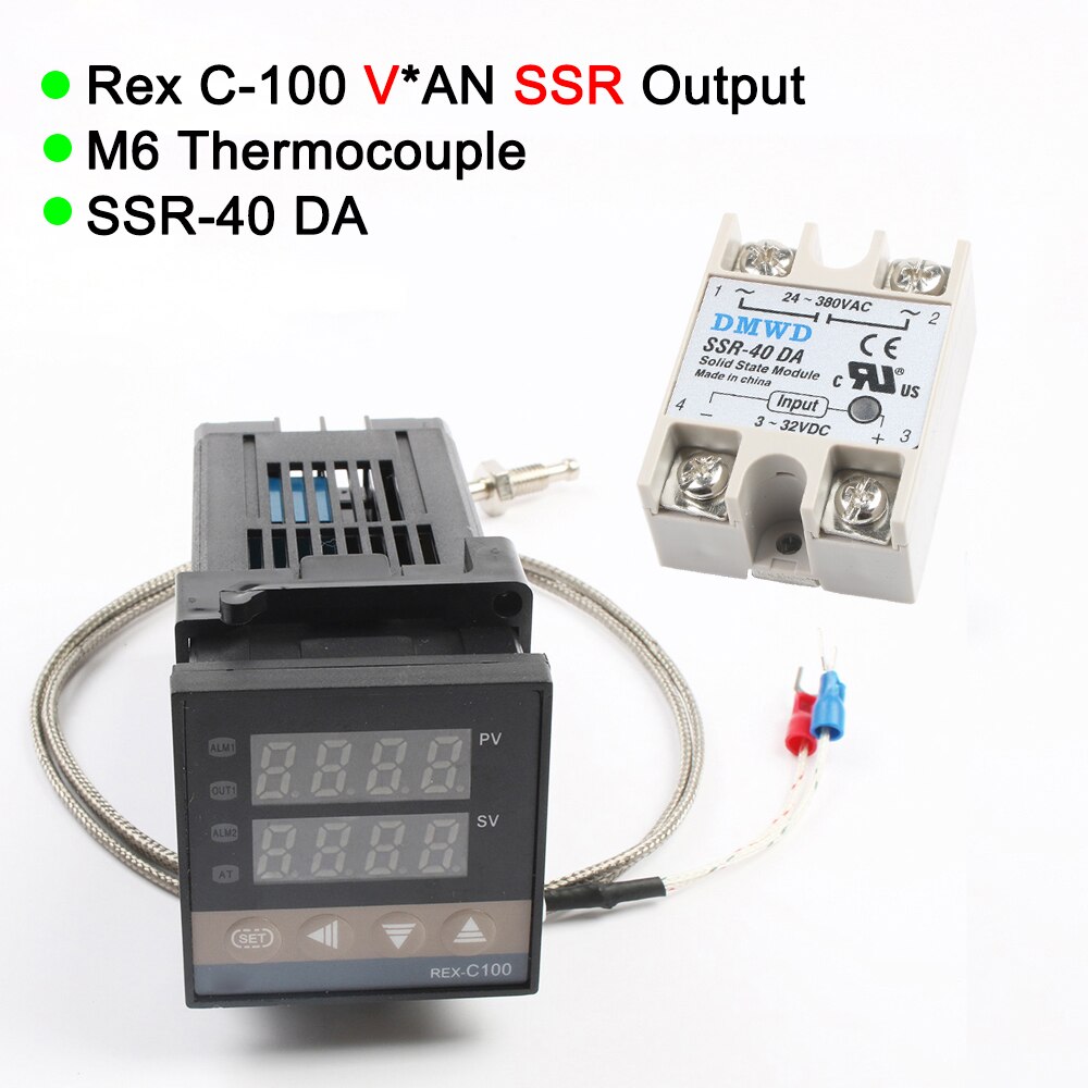 REX-C100 Digitale Pid Temperatuurregelaar Thermost... – Grandado