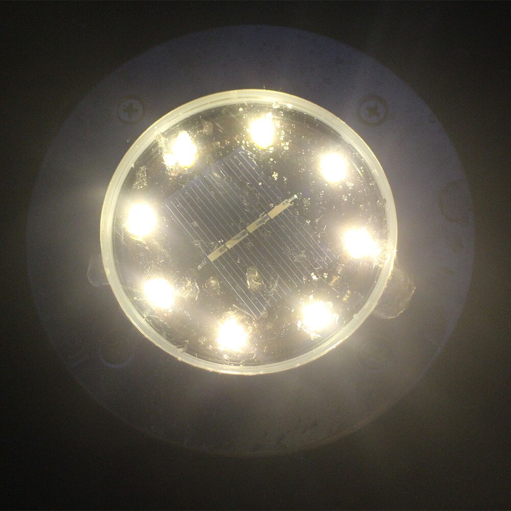 8 Led Solar Power Buried Light Stainless Steel Sol... – Grandado