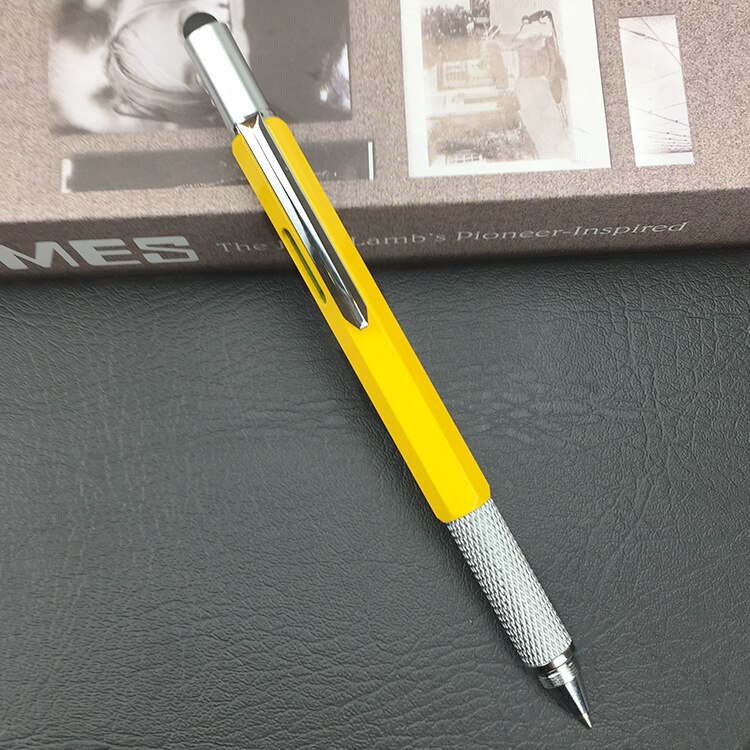 6 functions luxury Metal ballpoint pen multicolore... – Vicedeal
