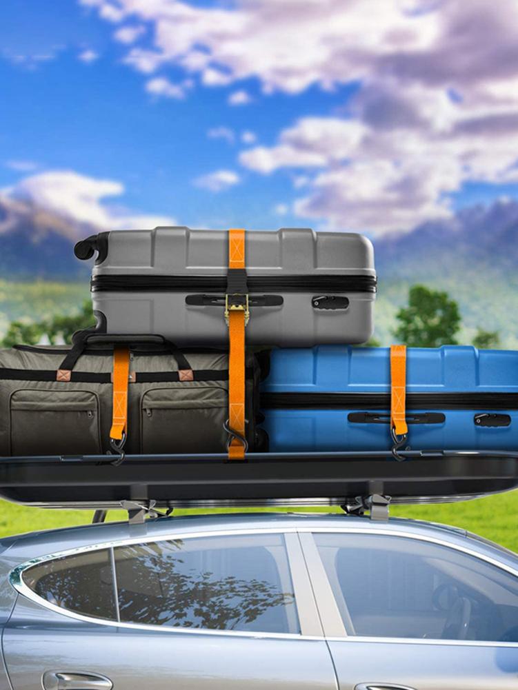 Ratchet Tie Down Strap 8-shaped Hook Brake Strap B... – Vicedeal