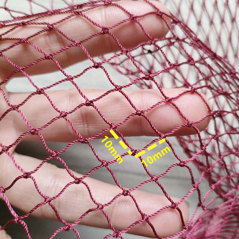 1cm Grid Semi-finished fish net Nylon trawl net re... – Grandado