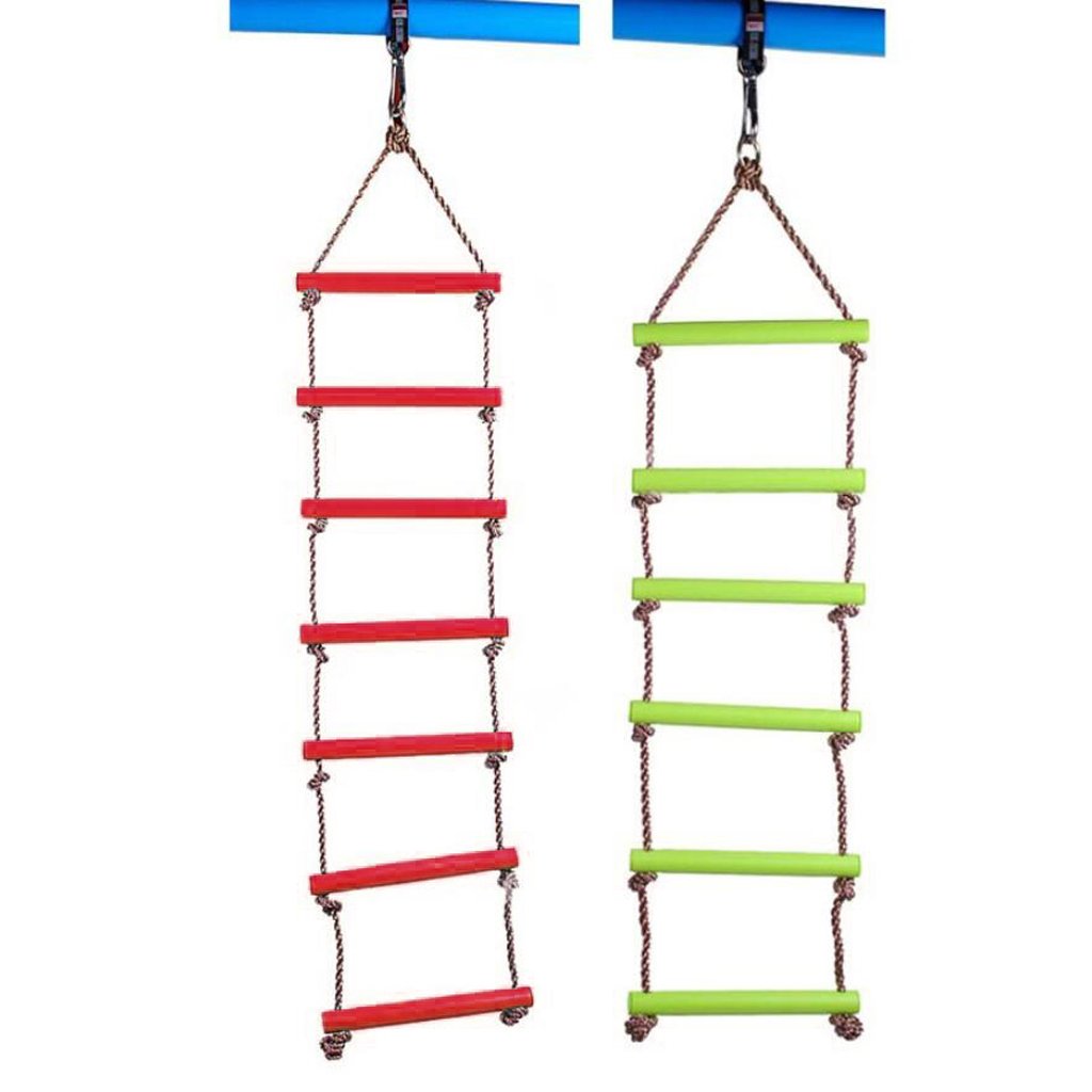 6 Steps Climbing Ladder Swing Games Playhouse Outd... – Grandado