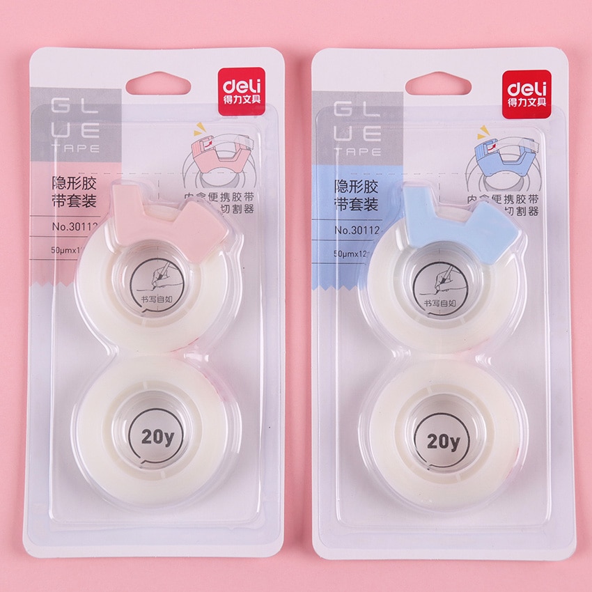 2 PCS/ Set Transparent Washi Tape Paper DIY Planne... – Grandado