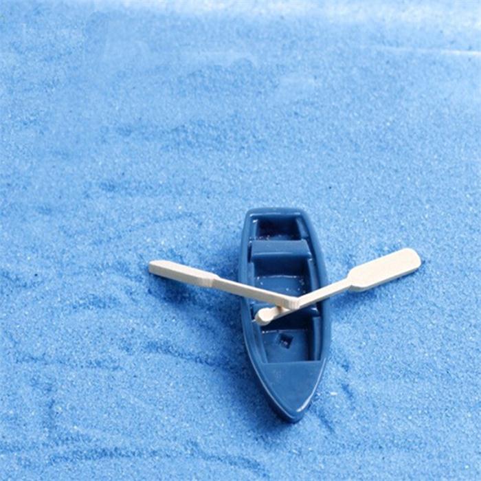 Cute Mini Boat Model Toys For Children Blue Ship P... – Grandado