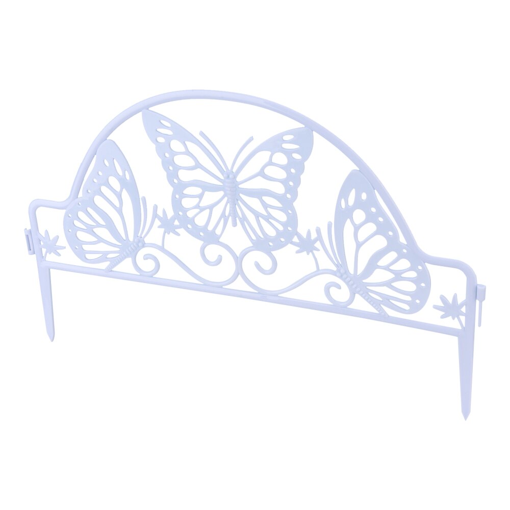 Garden Iron Style Picket Border Decorative Frame F... – Grandado