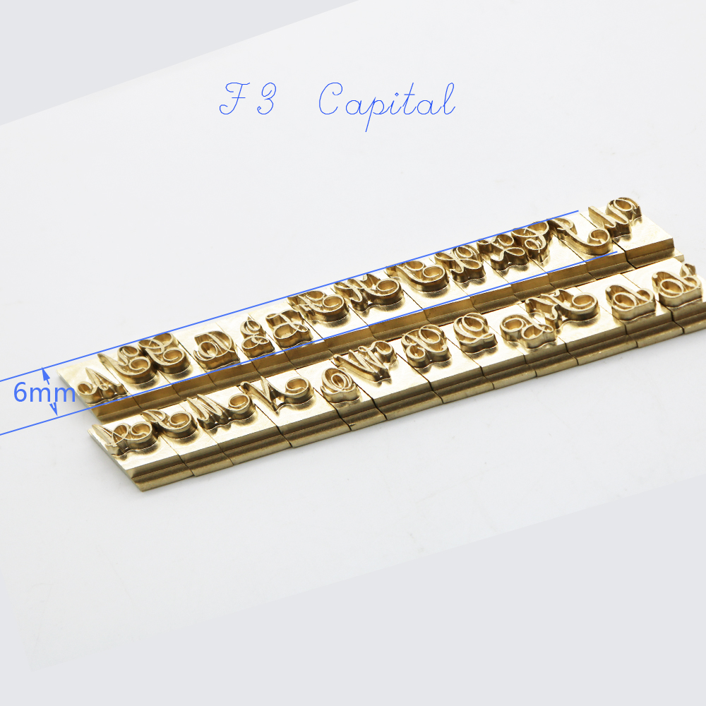 T Type slot Movable Type Printing Brass Mold CNC e... – Grandado