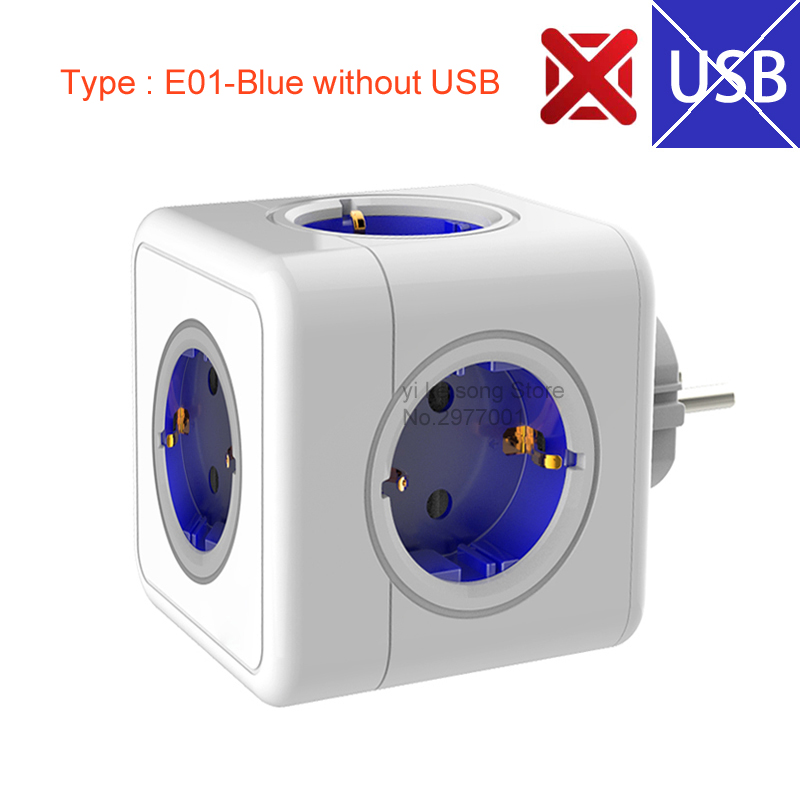 Sopend Electrical EU Plug USB Power Strip 5 Outlet... – Vicedeal