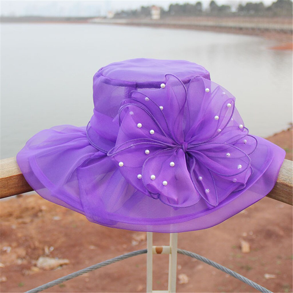 Women's Church Daily Cap Fascinator Bridal Tea Par... – Grandado
