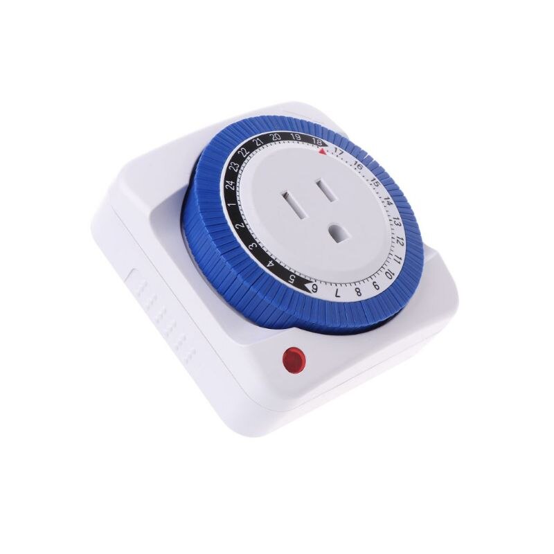 EU 24 Hours Timer Switch Socket 230V 16A Plug In 1... – Vicedeal