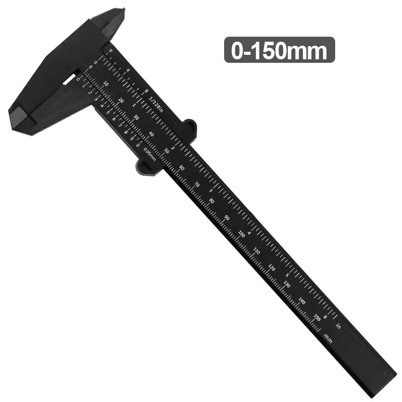 0-150MM double scale plastic vernier caliper ruler... – Grandado