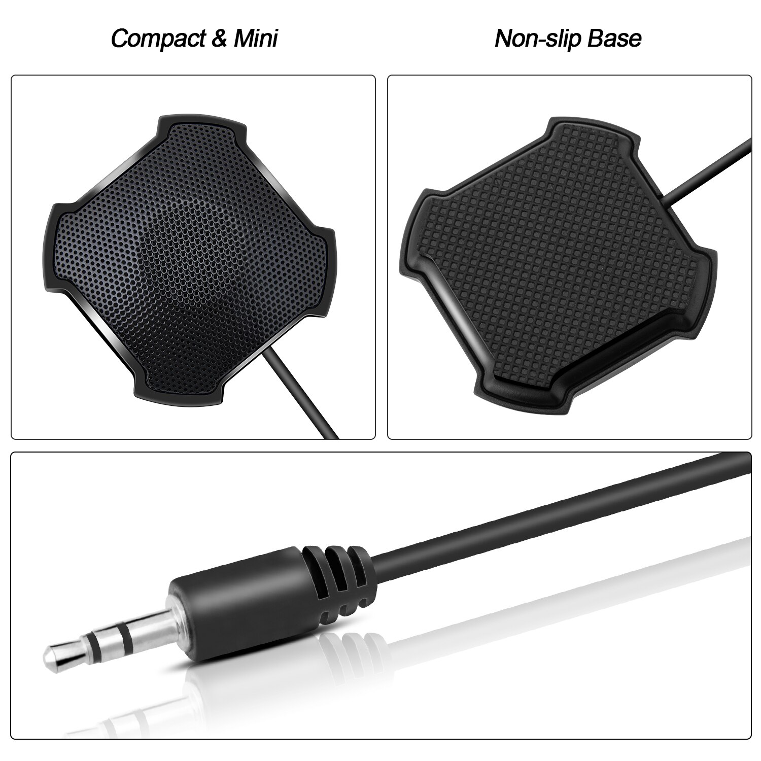 Sizheng 3.5mm Jack computer microphone online comm... – Grandado