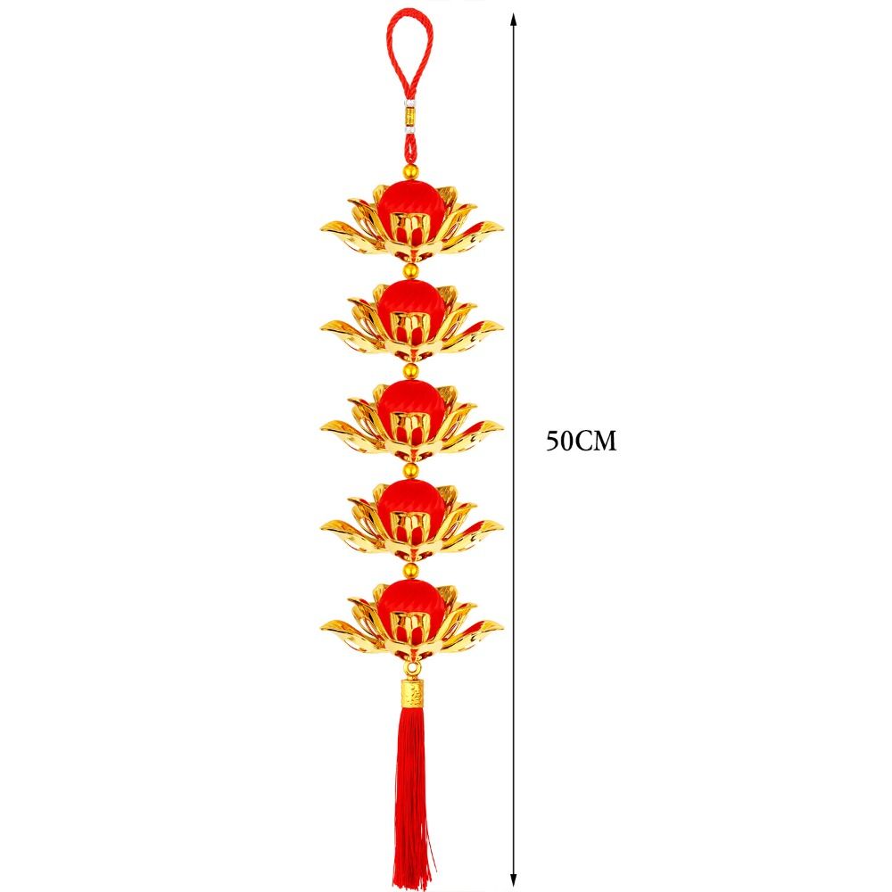 Festival Hanging Lotus Flower Ornament Traditional... – Grandado