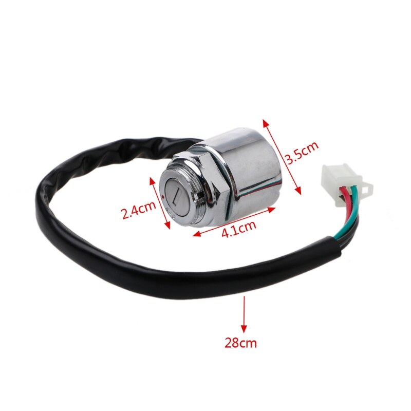 4 Wires ATV Quads Ignition Key Switch For 4 Wheele... – Vicedeal