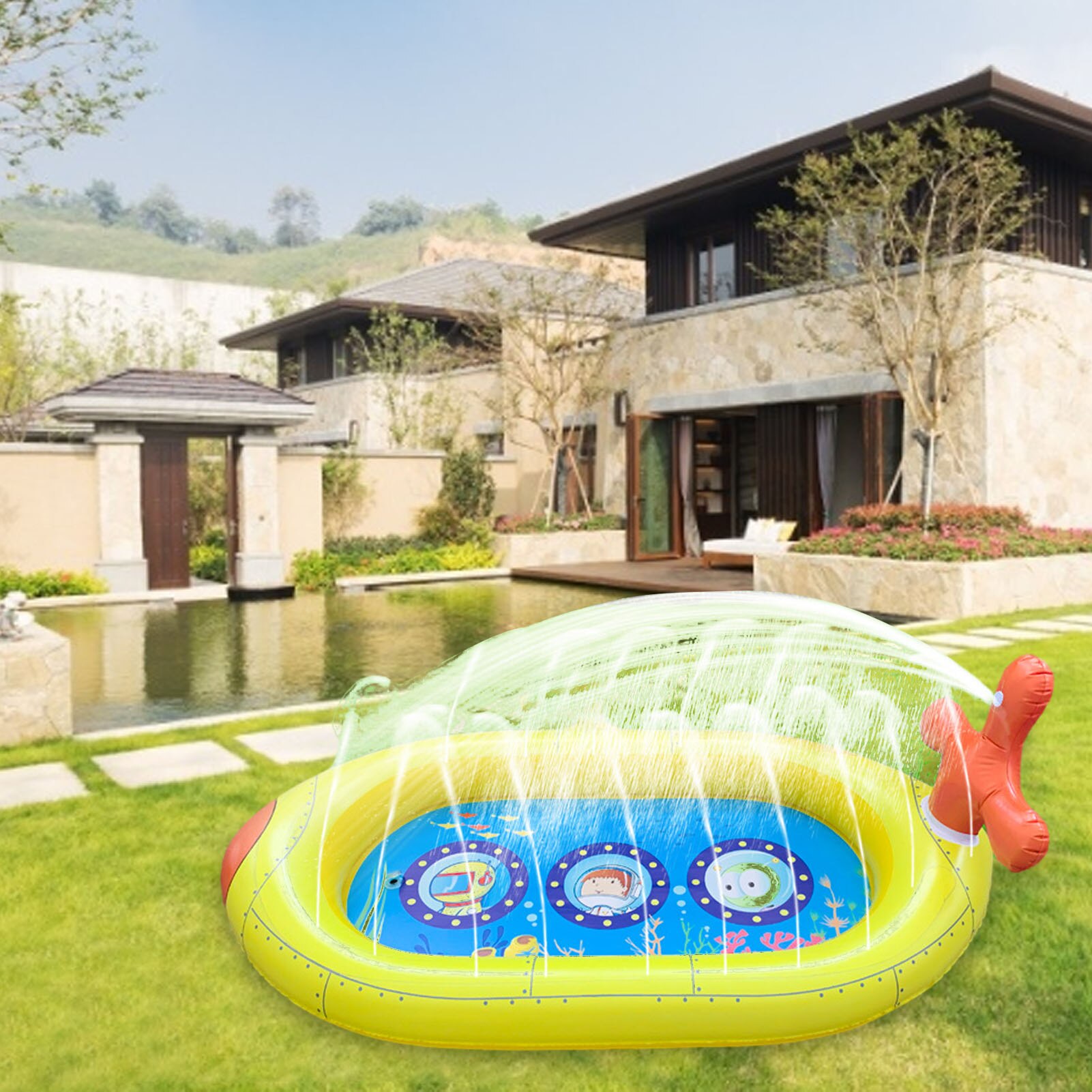 Garden Inflatable Swimming Pool Water Cushion Chil... – Vicedeal
