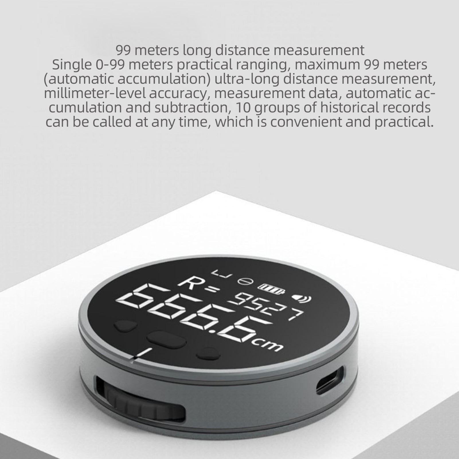 Electric Tape Measurement LCD Display Digital Rule... – Grandado