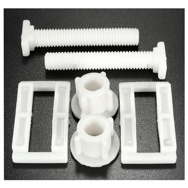 2pcs DIY Plastic Toilet Seat Screws Fixings Fit To... – Vicedeal