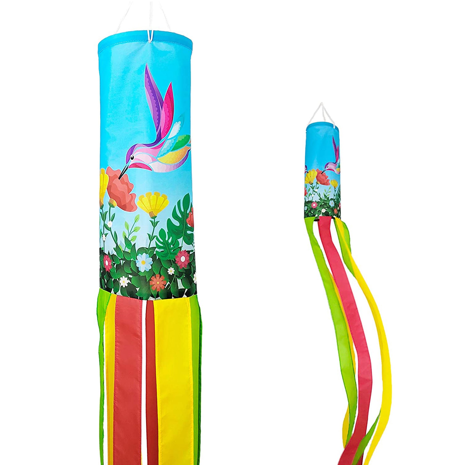 Thuis Outdoor Dubbele Hummingbird Windzak Opknopin... – Grandado