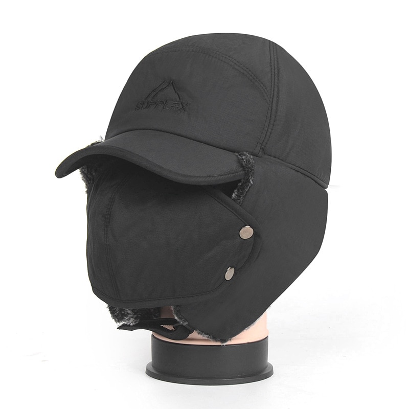 winter thick warm hat windproof cold face protecti... – Grandado