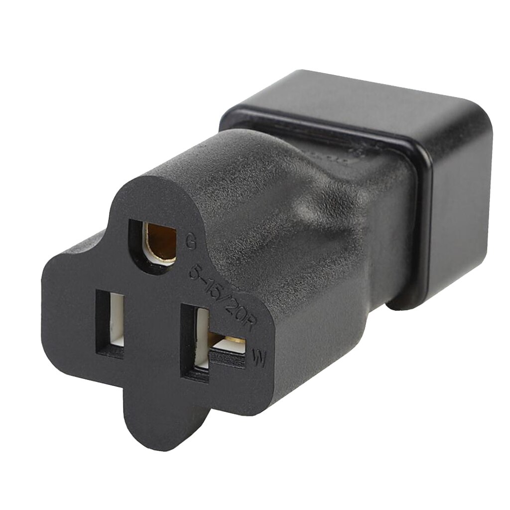IEC 320 C14 Grijze Kleur Nema 5-15R AC Adapter, IE... – Vicedeal