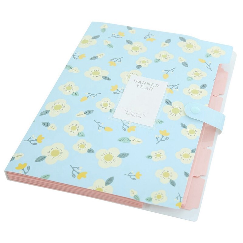 Skydue Floral Printed Accordion Document File Fold... – Grandado Skydue Floral Printed Accordion Document File Fold... – Grandado