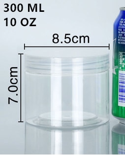 20 PCS 300 400 ML Empty Transparent Plastic Packin... – Vicedeal