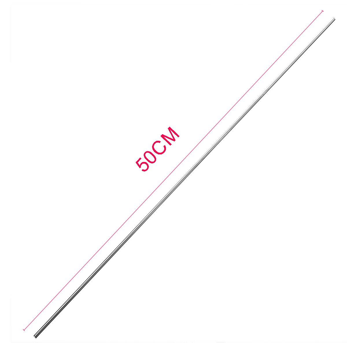 1Pcs Grade 5 GR5 Titanium Rod Ti Bar Metal Rod Sti... – Grandado