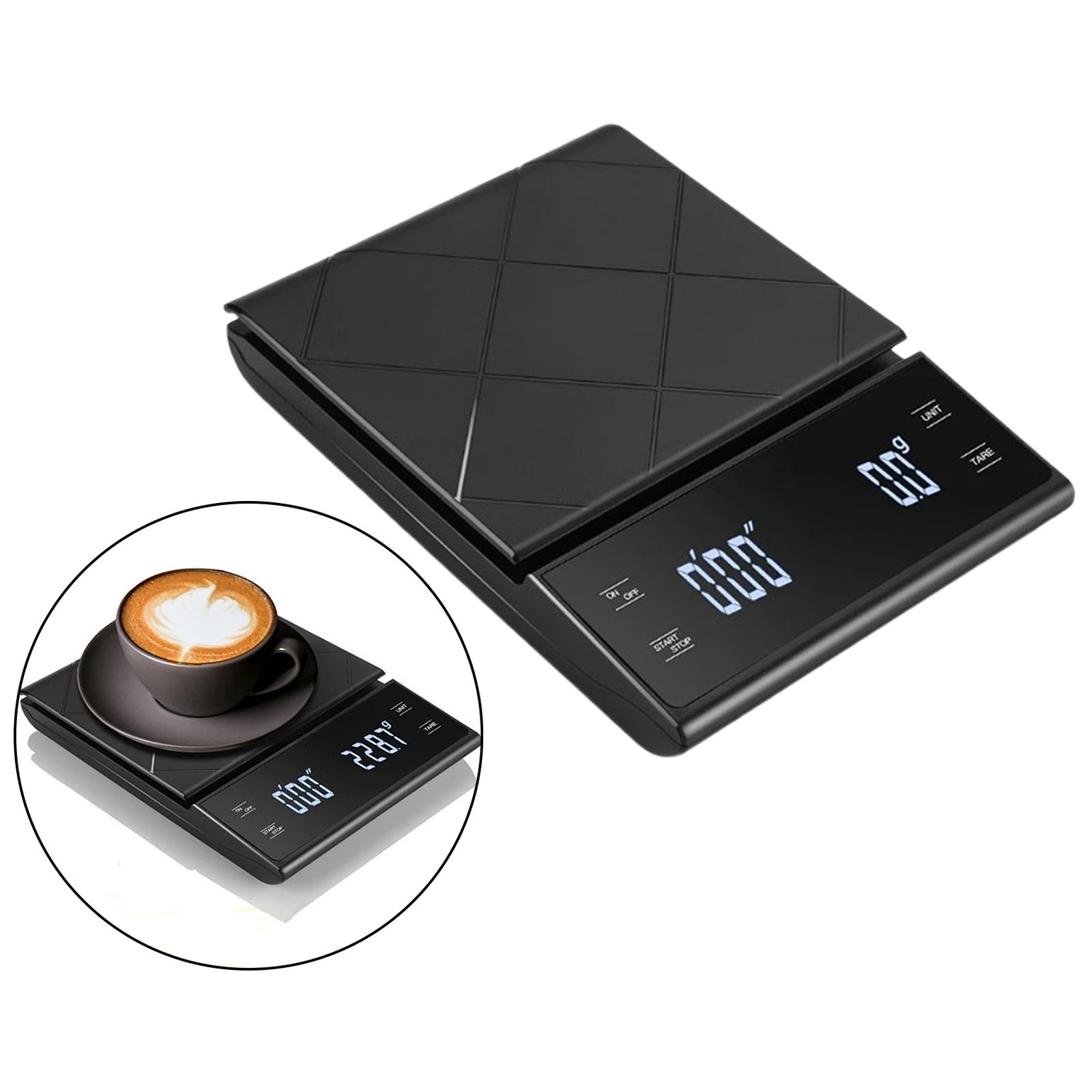 Smart Electronic Coffee Scale with Tare Function H... – Grandado