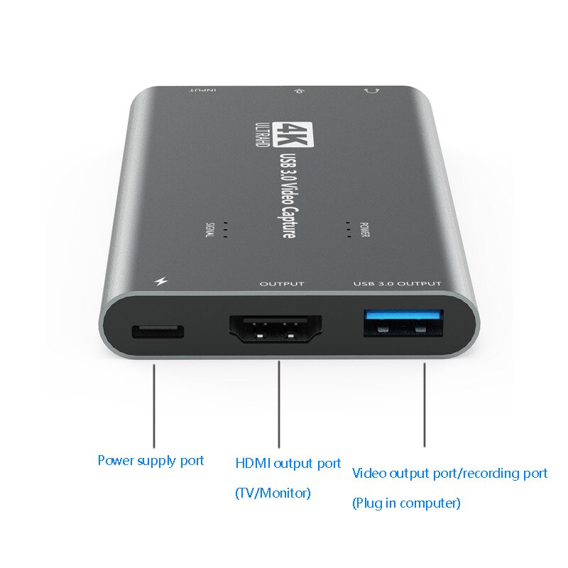 4K Video Capture Card USB 3.0 HDMI to USB Game Cap... – Grandado