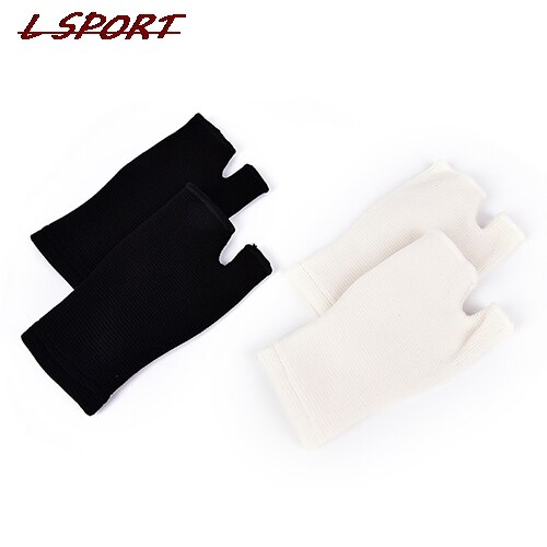 1Pair Elastic Palm Glove Half Hand Wrist Supports ... – Vicedeal