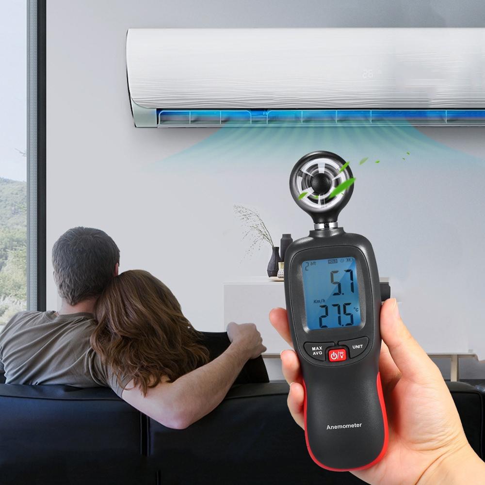 Digital Anemometer Thermometer Handheld Pocket Win... – Vicedeal