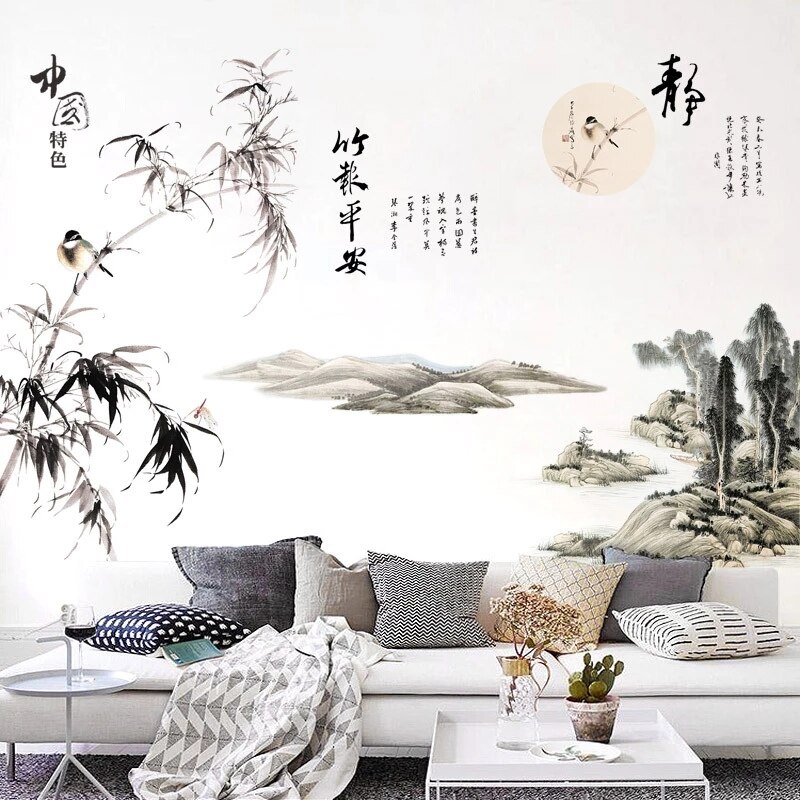 Chinese Inspiring Quotes Wall Stickers Big Teenage... – Grandado