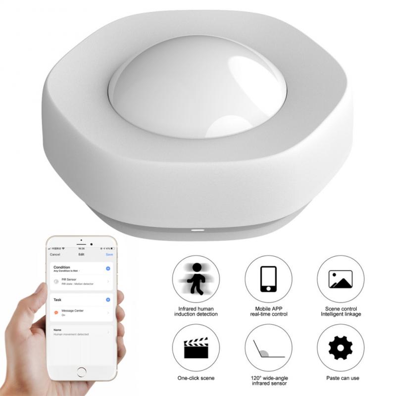 Wifi Smart Motion Sensor Pir Motion Sensor Human I... – Vicedeal Wifi Smart Motion Sensor Pir Motion Sensor Human I... – Vicedeal