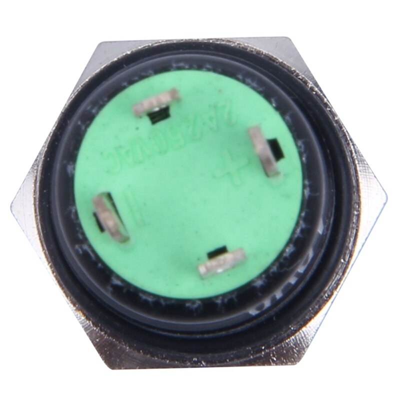 2 Pcs 12V 2A 9.5mm LED Metal Cap Power Momentary P... – Grandado