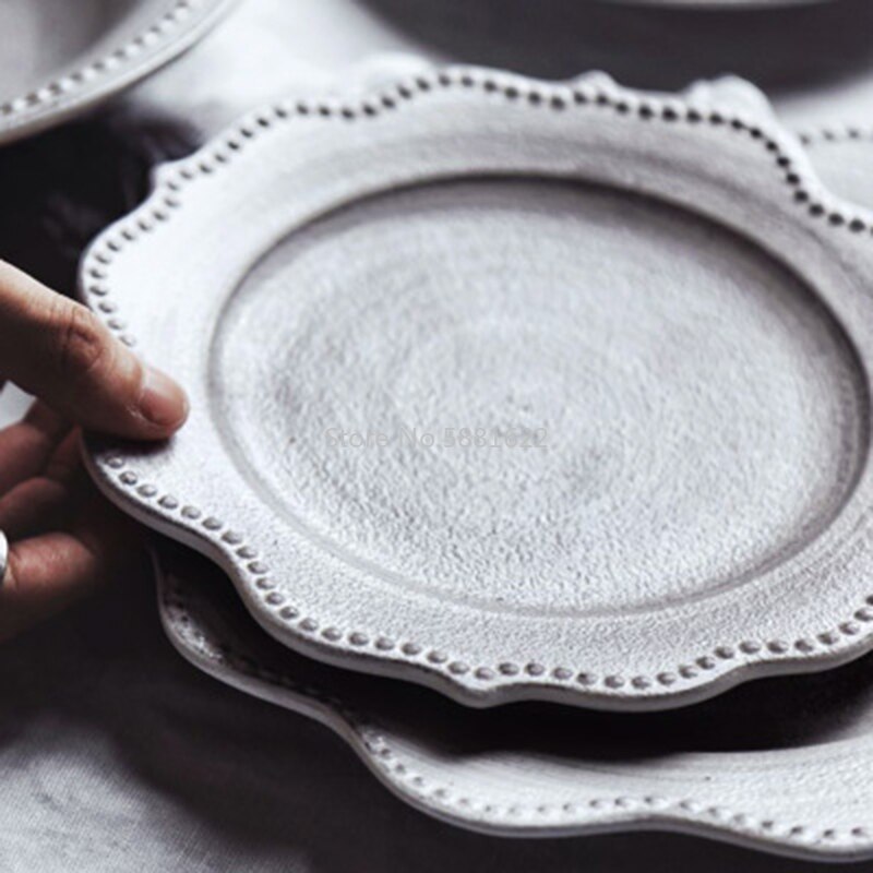 Plate Japanese Ceramic Tableware Home Set Plane No... – Vicedeal