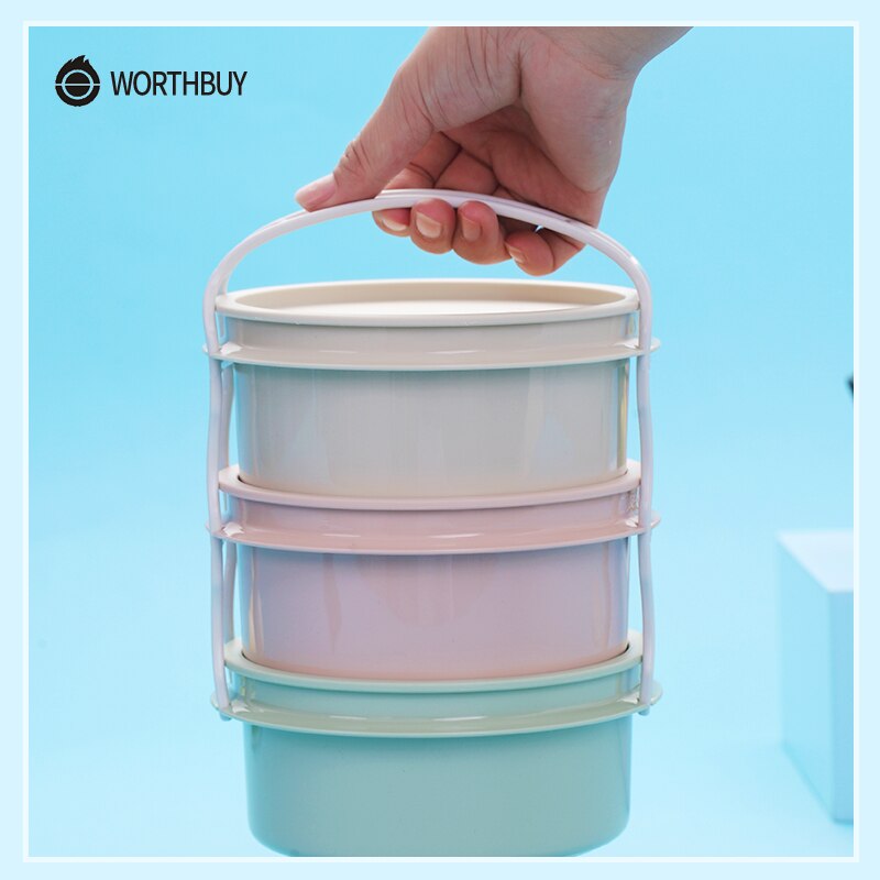 WORTHBUY Portable Microwave Lunch Box Japanese Pla... – Grandado