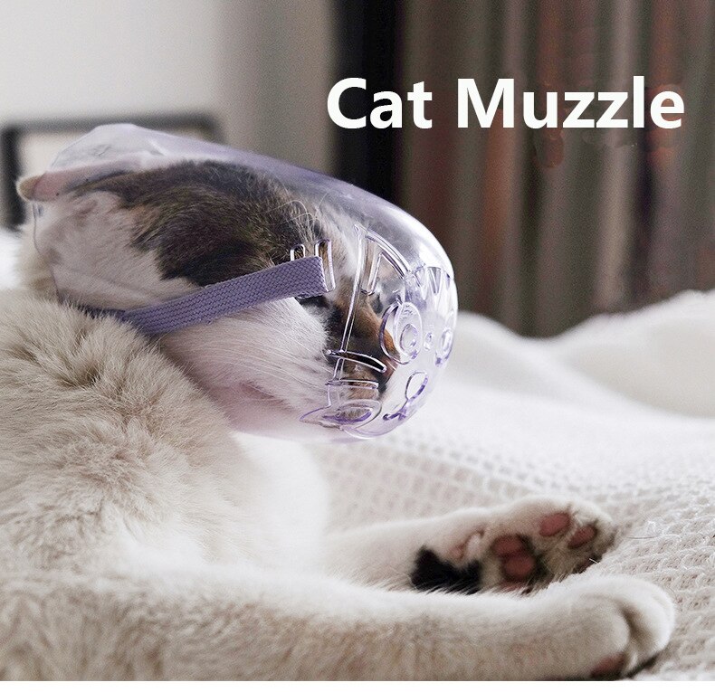 Cat Dog Muzzle Mouth Cover Anti-bite Cover – Vicedeal