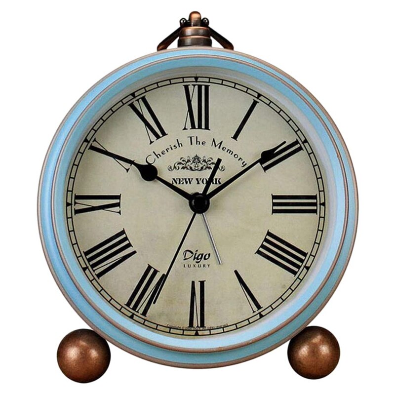 Digo Retro Alarm Clock European Battery Silent Des... – Grandado