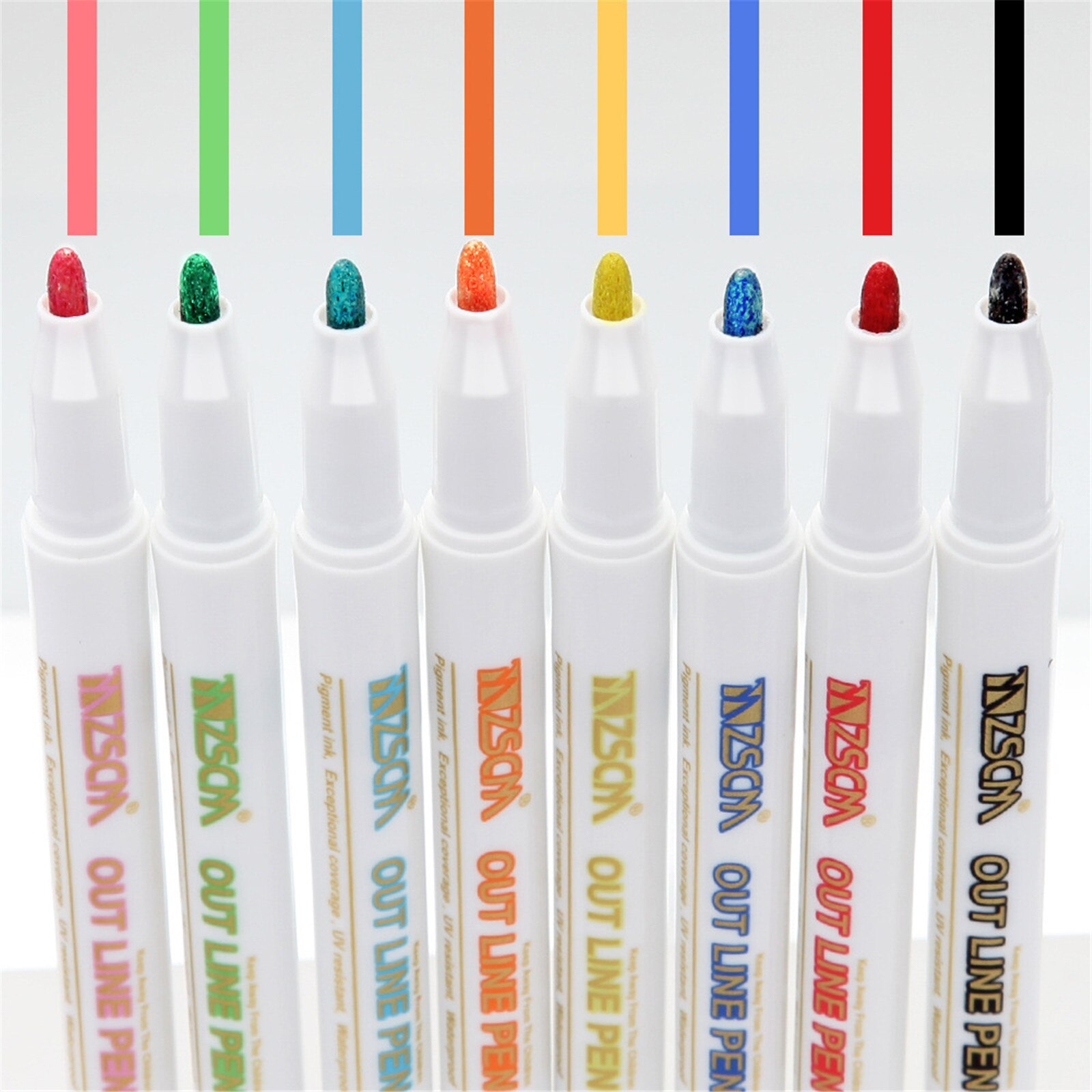 Glitter Color Children Tools Art Supplies Pen Pain... – Grandado