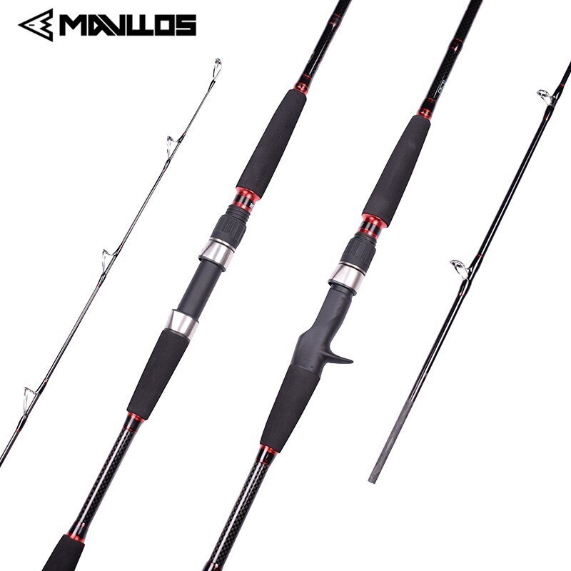 Mavllos SuperHard Jigging Fishing Rod 1.8M 2 Secti... – Grandado