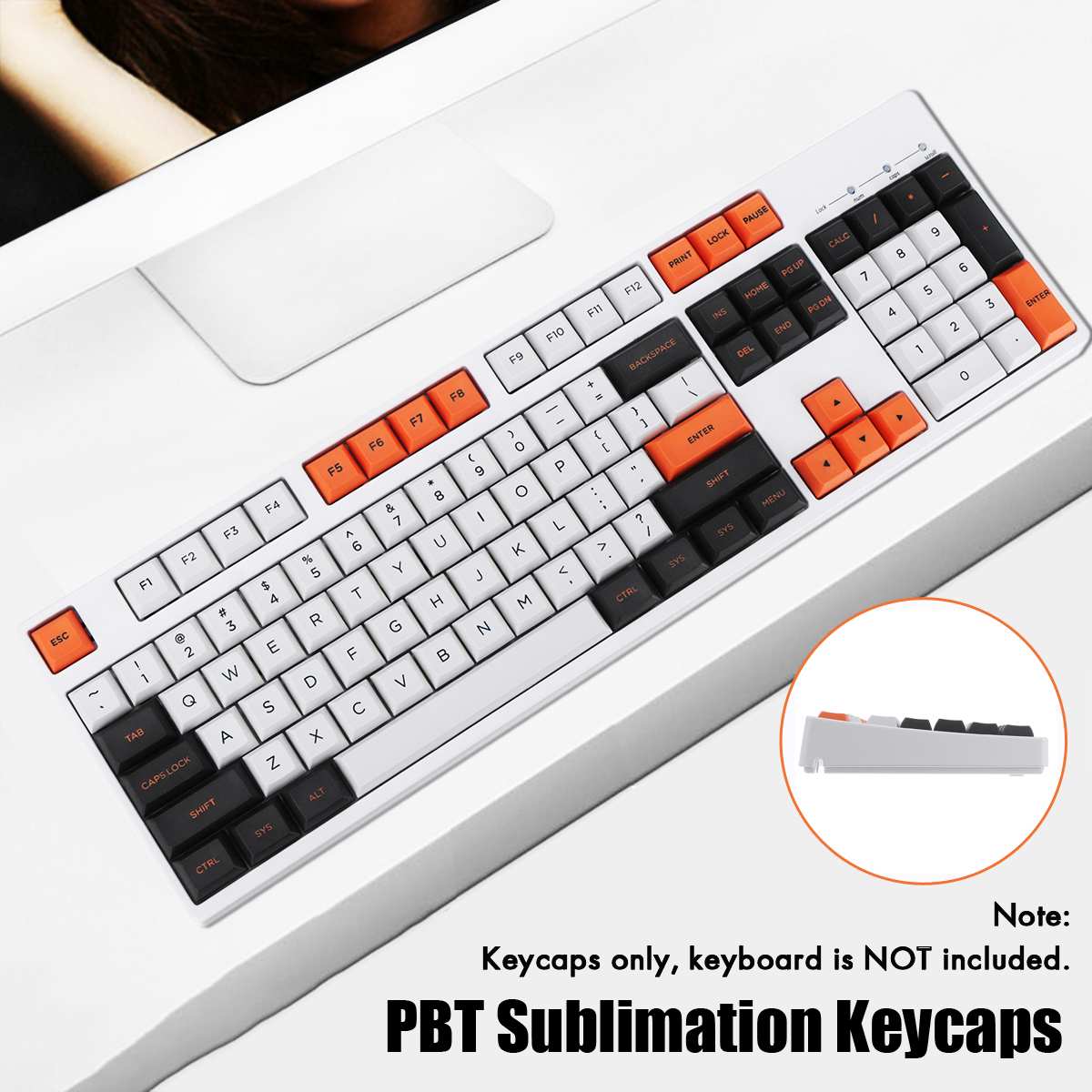 FEKER 61 Keys 104 Keys PBT Sublimation Keycaps The... – Grandado