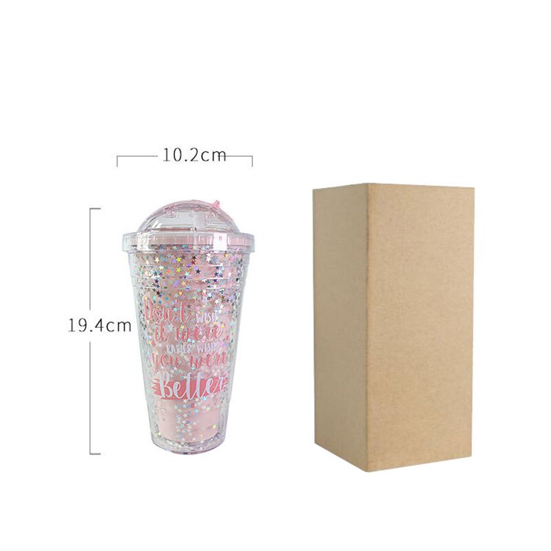 Beautiful Stars Doodle Pattern Cups double Layer P... – Vicedeal